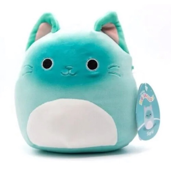 Squishmallows | Toys | Nwt Sigrid The Blue Cat 75 Squishmallow Soft ...